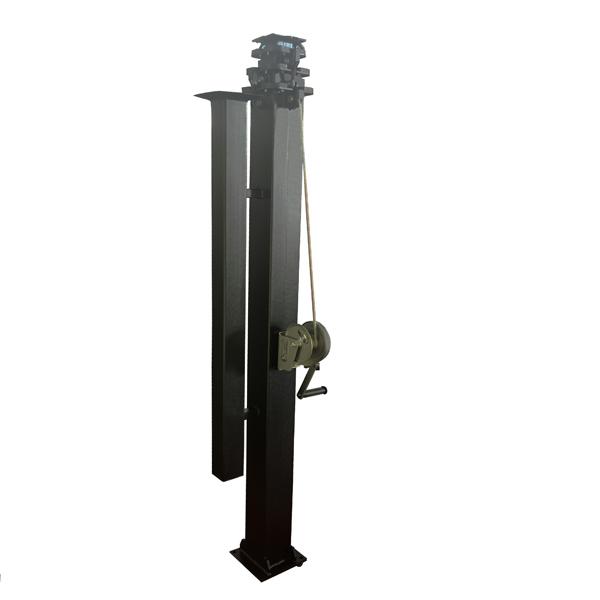 20ft 6 Meters Electric Telescopic Mast Motorized Telescoping Mast