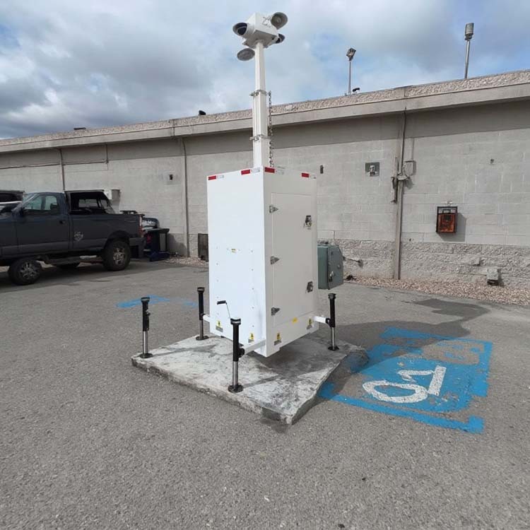 Mobile Security Camera Tower