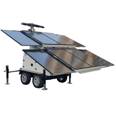 Off Grid Solar Power Trailer Solar Sentry Trailer For Mine Lighting