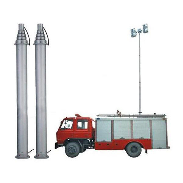 5m 6m 7m 8m 9m Customized Base Pneumatic Mast Pneumatic Telescoping ...
