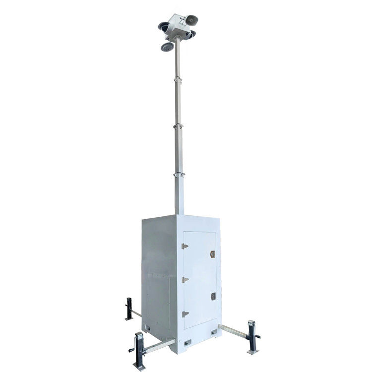 Easy Deploy Mobile Compact CCTV Surveillance Towers For Road ...