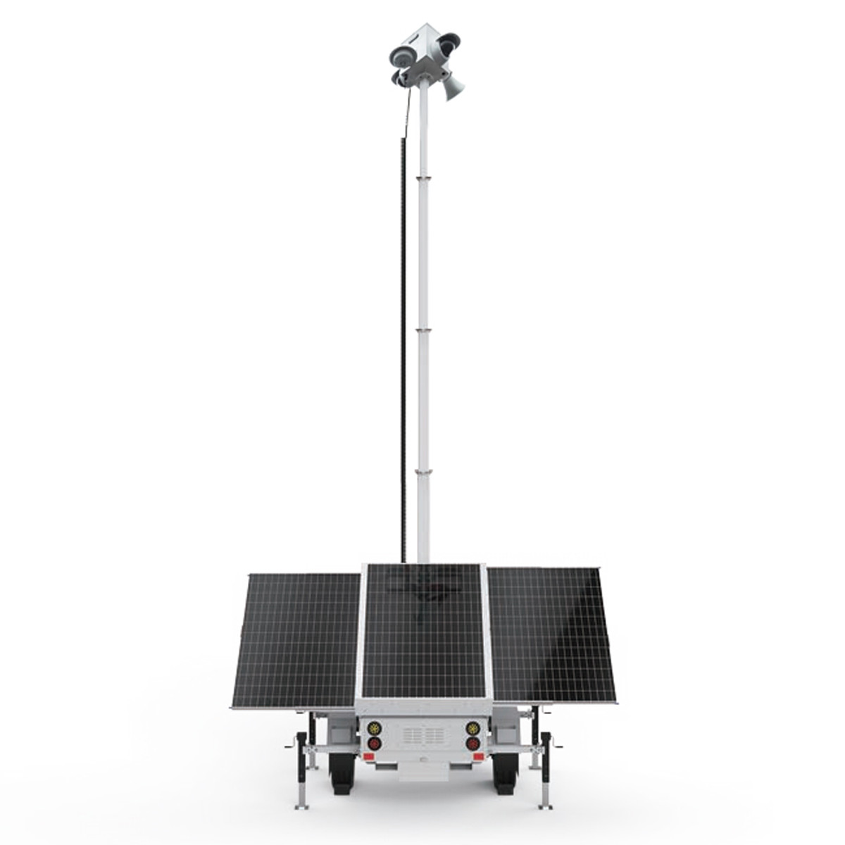 Solar Trailer Security Camera Trailer Solar security trailer for ...