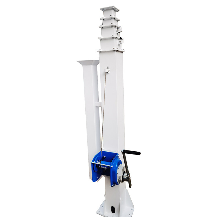 Manual Lifting Telescopic Mast Telescopic CCTV Pole Camera Mast Pole ...