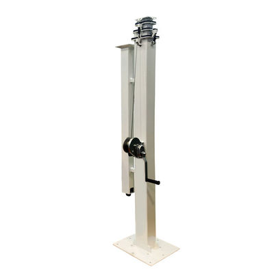 Hand Crank Telescoping Mast 6m 7m Customized Height Lighting Pole
